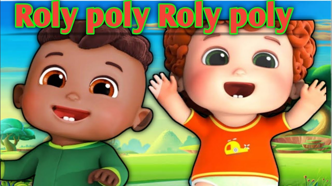 Roly poly Roly poly | Pre Nursery Rhymes Poem | kids Rhymes Poem ...