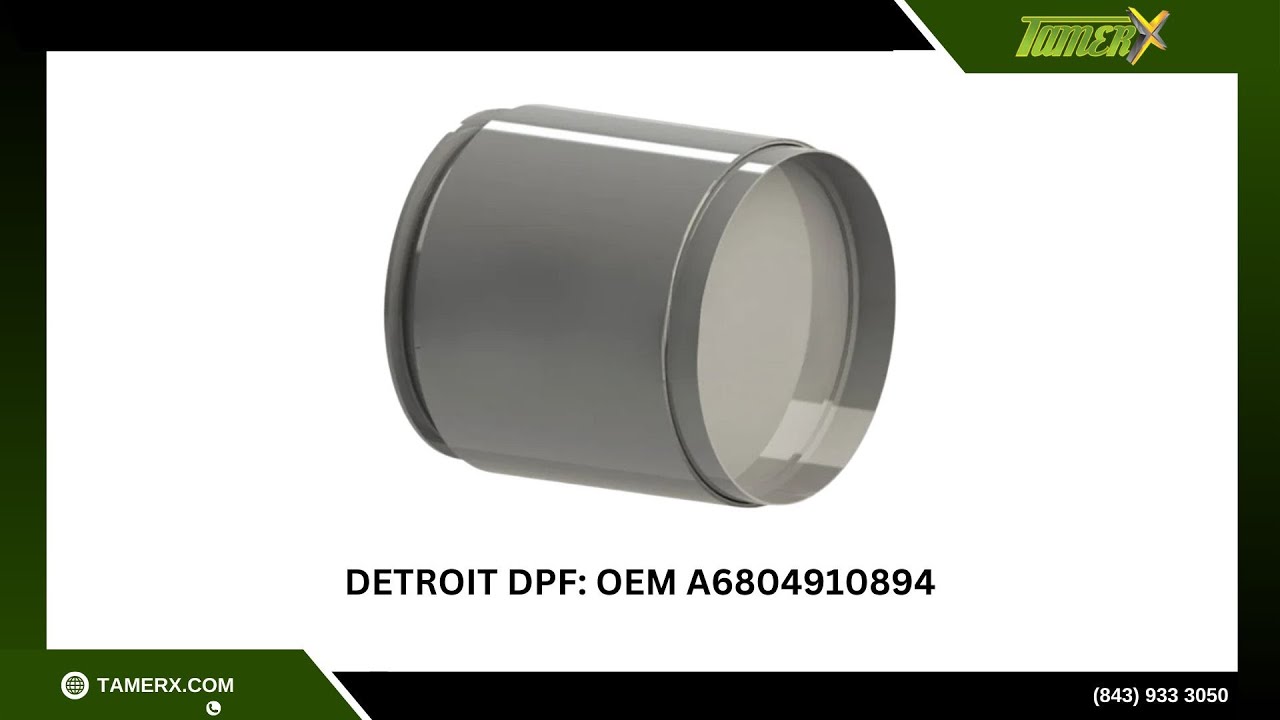 Detroit DPF : OEM A6804910894 - YouTube