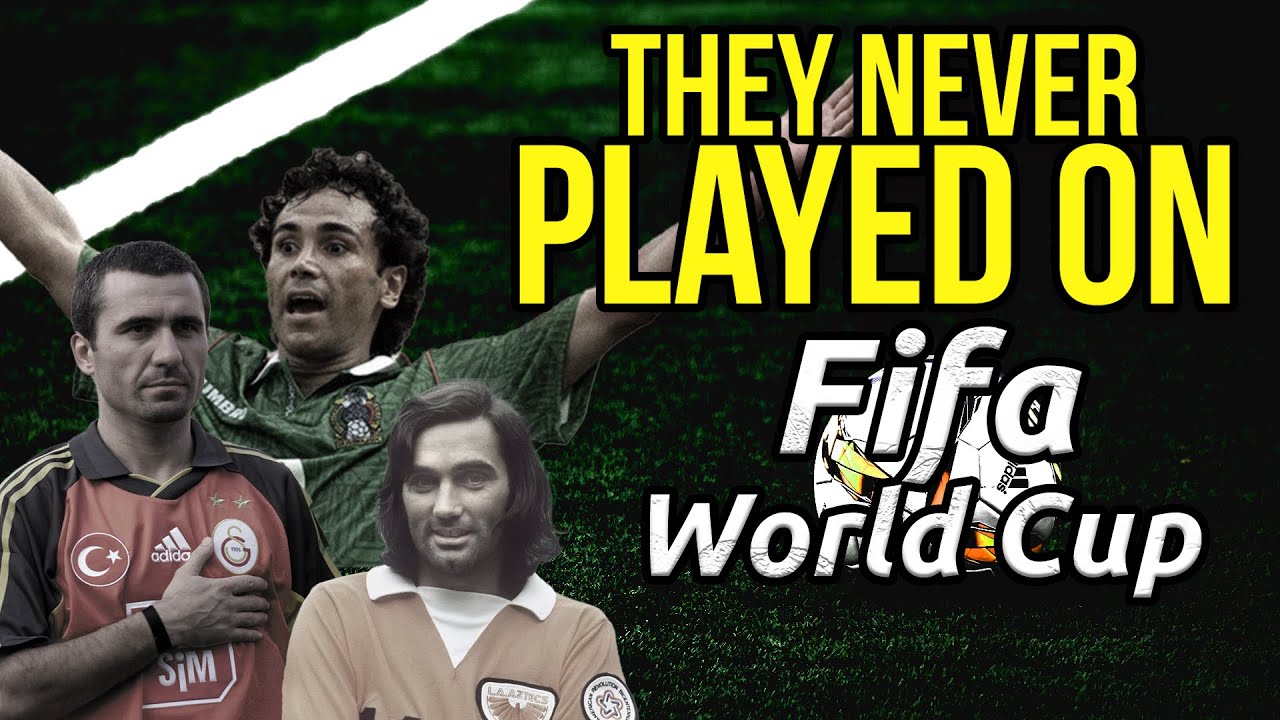 9 Great Football players that never played FIFA World cup - YouTube