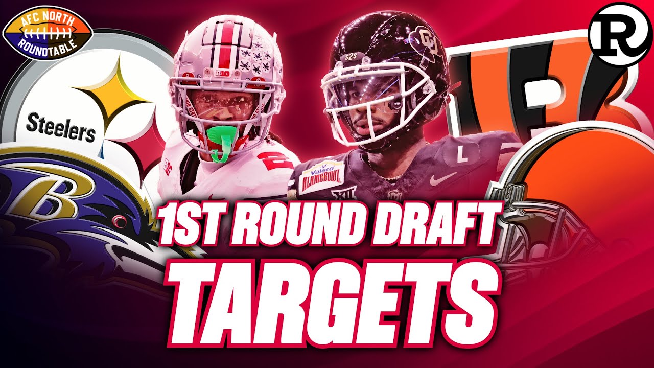 Top AFC North 1st-Round Prospects in the 2025 NFL Draft - YouTube