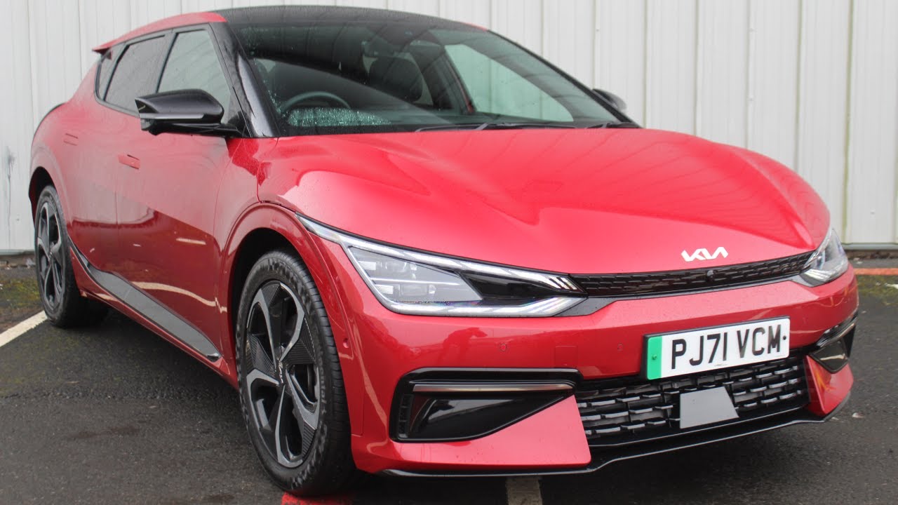 Kia EV6 | 166kW GT Line S 77.4kWh 5dr Auto | Runway Red - YouTube