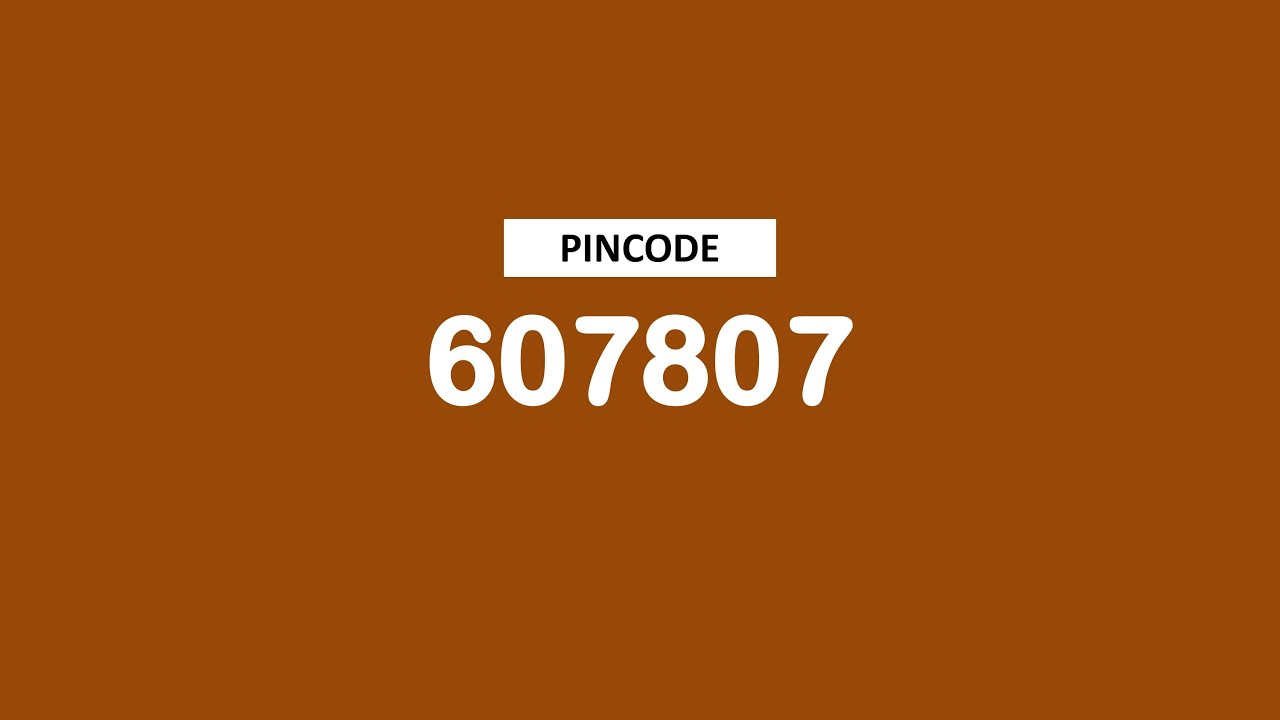 Pincode 607807 - Block 29, Neyveli Thermal Bus Stand & More - YouTube