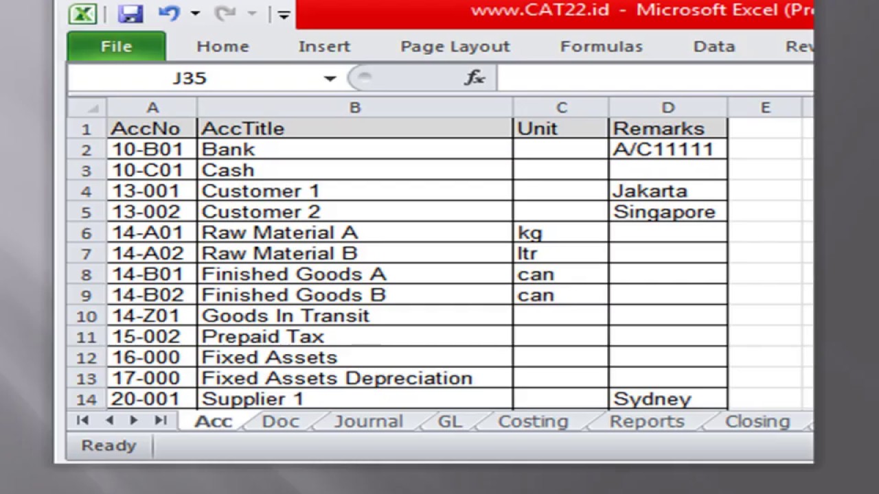 CAT22 Ms. Excel - YouTube