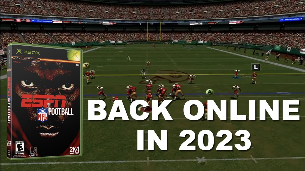 ESPN NFL Football (Original Xbox) - Back Online in 2023! - YouTube
