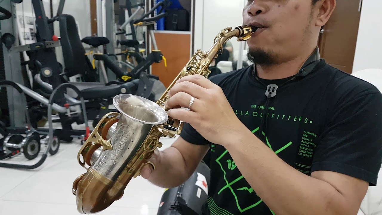 Rampone Cazzani Two Voice curved Soprano saxophone - YouTube