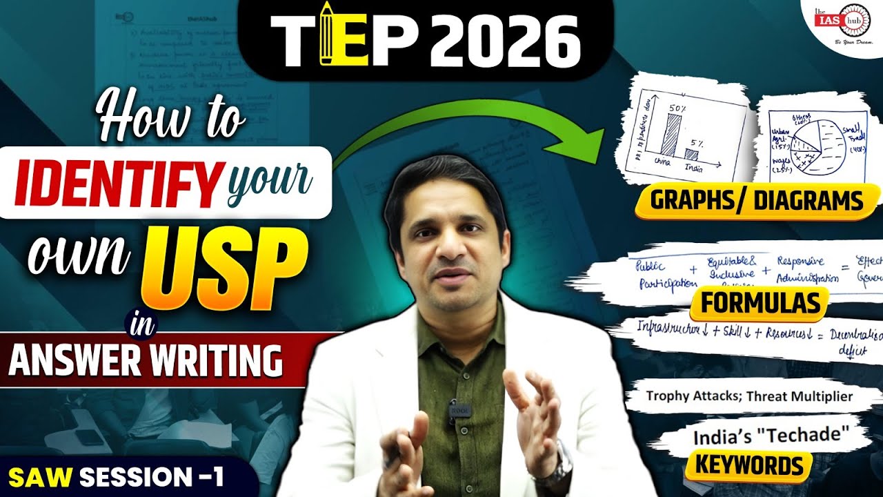 How to identify your own USP in Answer Writing | SAW Session 1| TEP ...