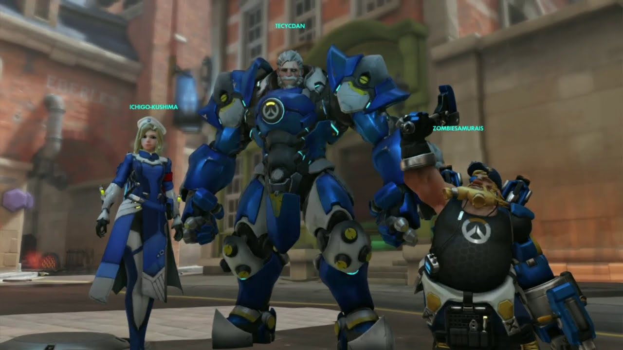 Overwatch: Uprising - Mercy Gameplay - YouTube