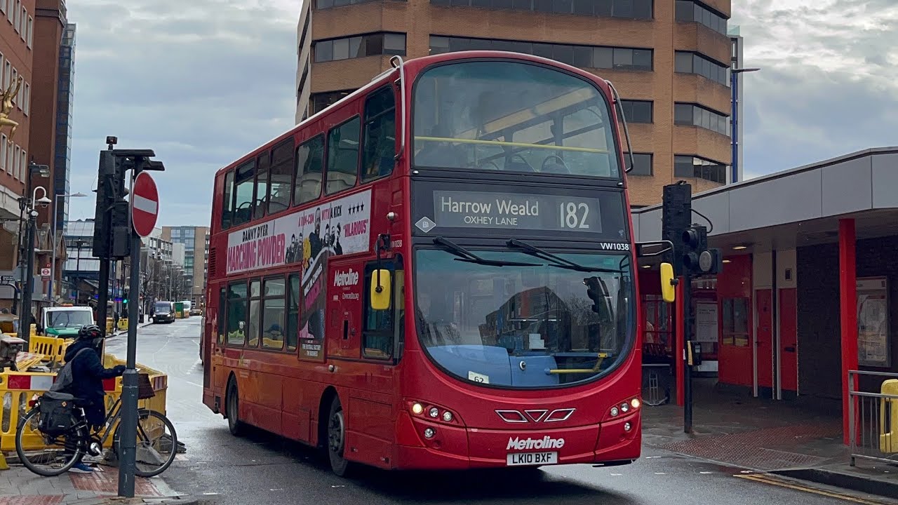 London buses at Harrow Bus Station 21/02/25 - YouTube