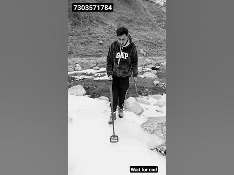 snow metal detecting #metaldetecting #snow #shortsfeed #shorts - YouTube