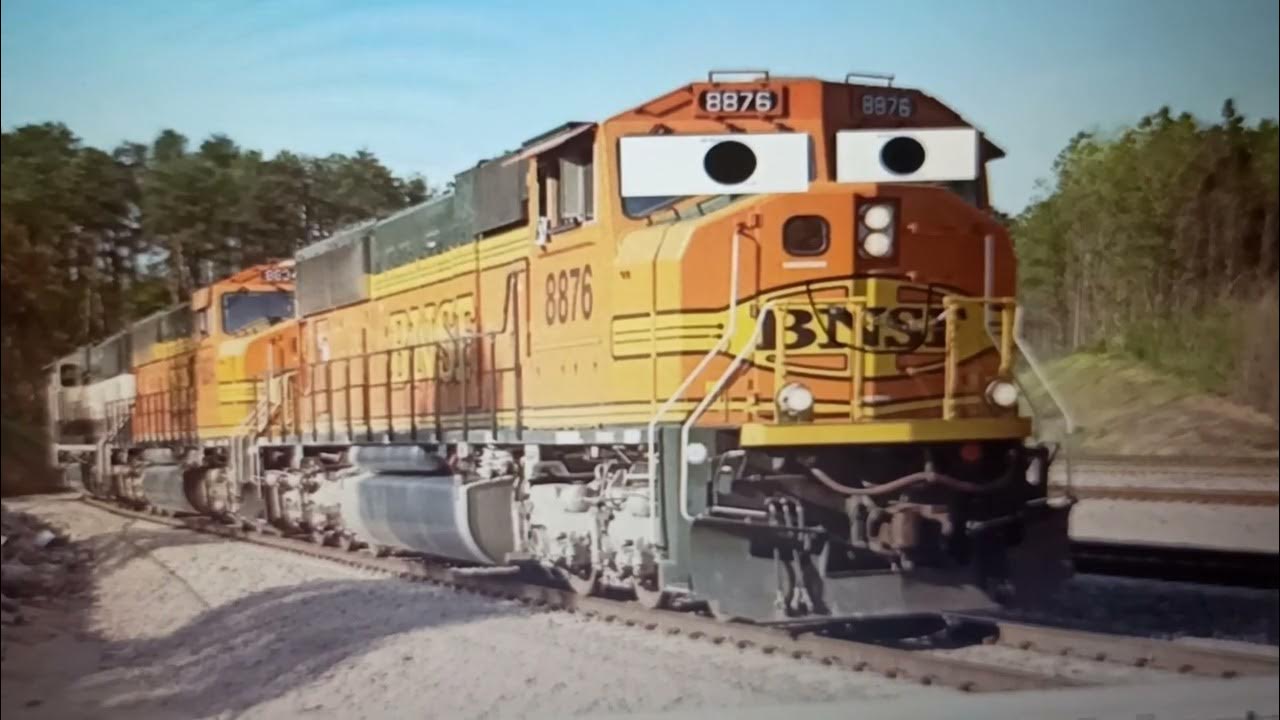 Fluke the BNSF SD70MAC H2 #8876 - YouTube
