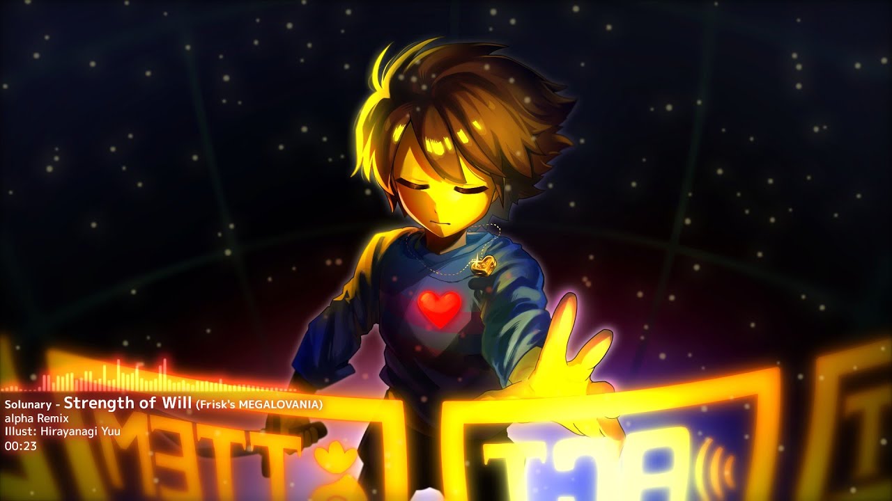 Solunary - "Strength of Will" (Frisk's Megalovania) alpha Remix - YouTube