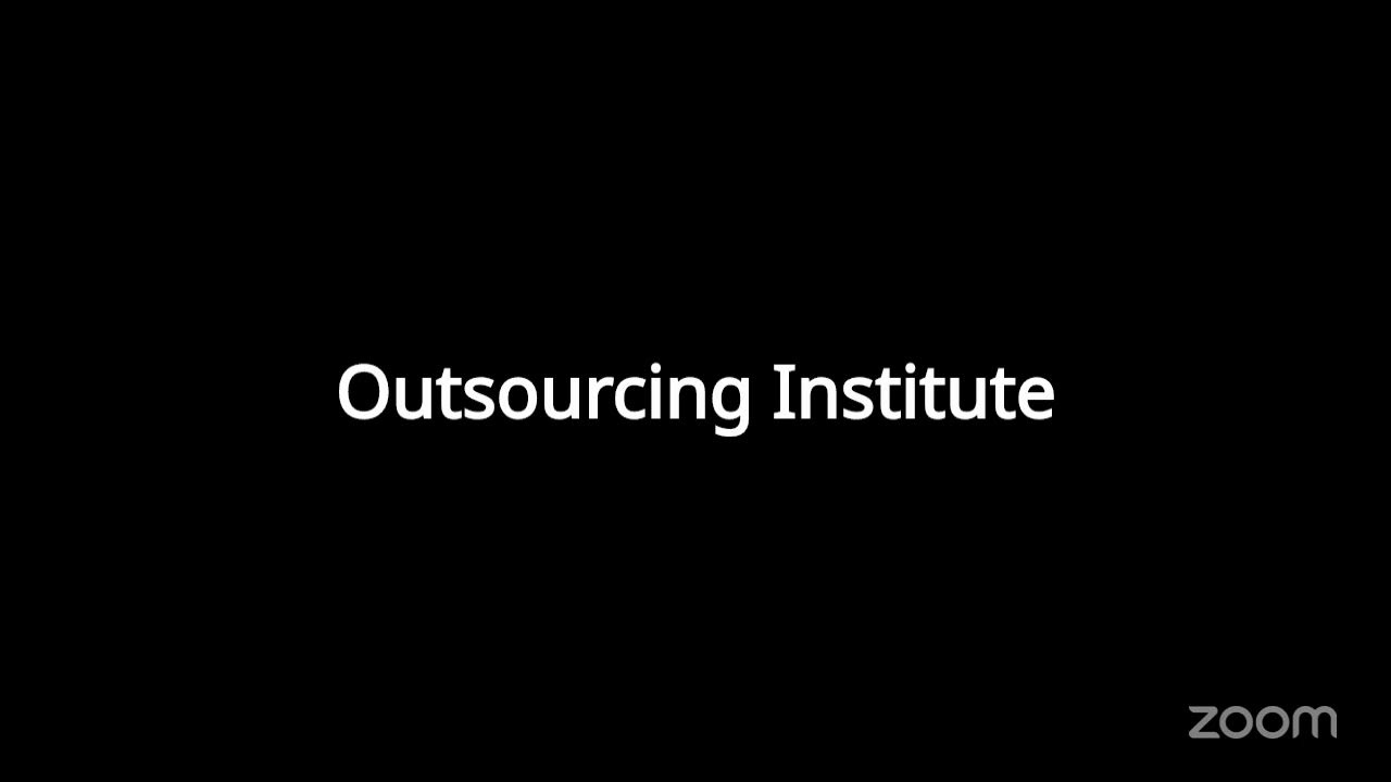 Outsourcing Institute's Personal Meeting Room - YouTube