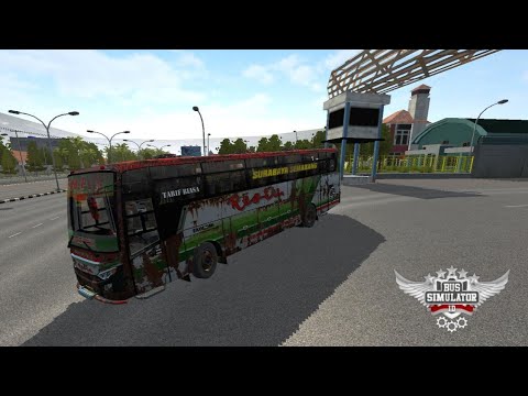 Bus Po Restu Livery Berkarat Keluar Terminal Bus Kota Semarang | Bus ...