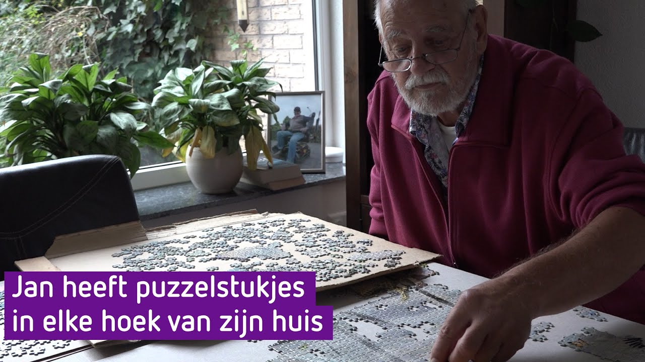Jan legt een puzzel van 33.600 stukjes, en dat zonder voorbeeld - YouTube