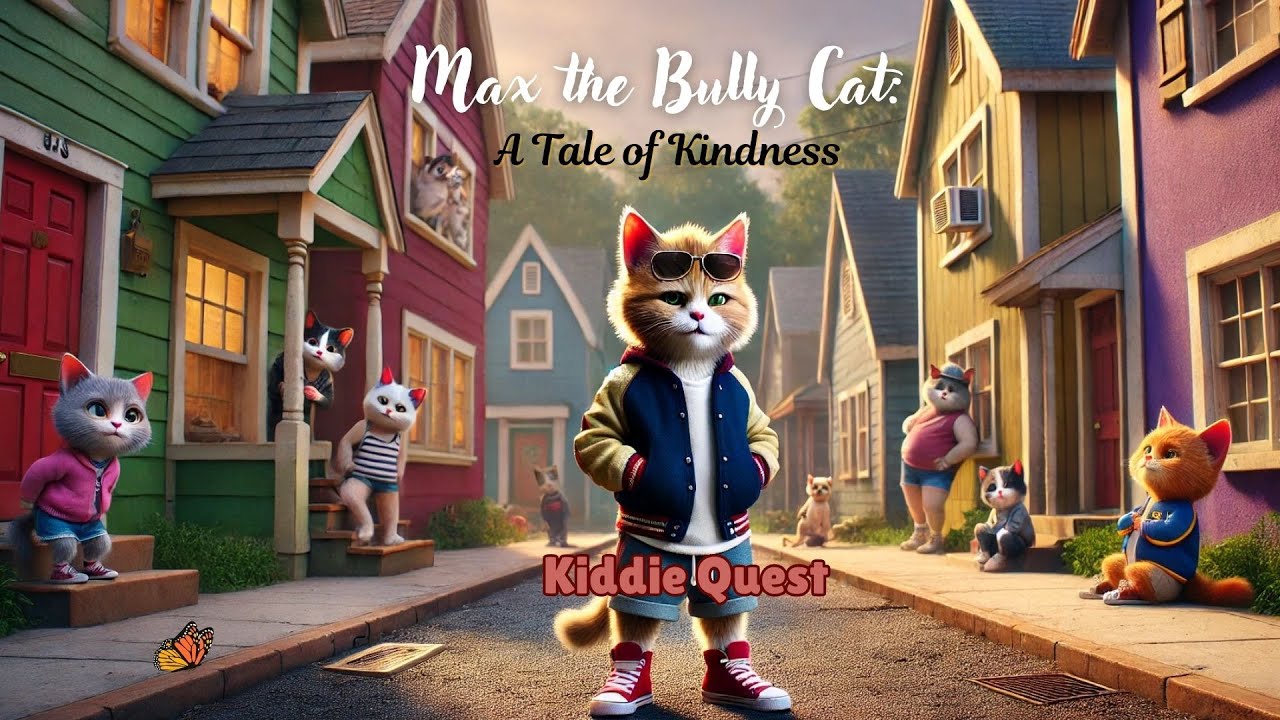 Max the Bully Cat A Tale of Kindness - YouTube