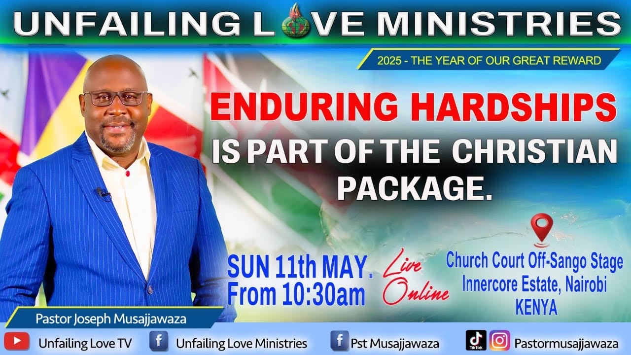 ENDURING HARDSHIPS IS PART OF THE CHRISTIAN PACKAGE: Pastor Musajjawaza ...