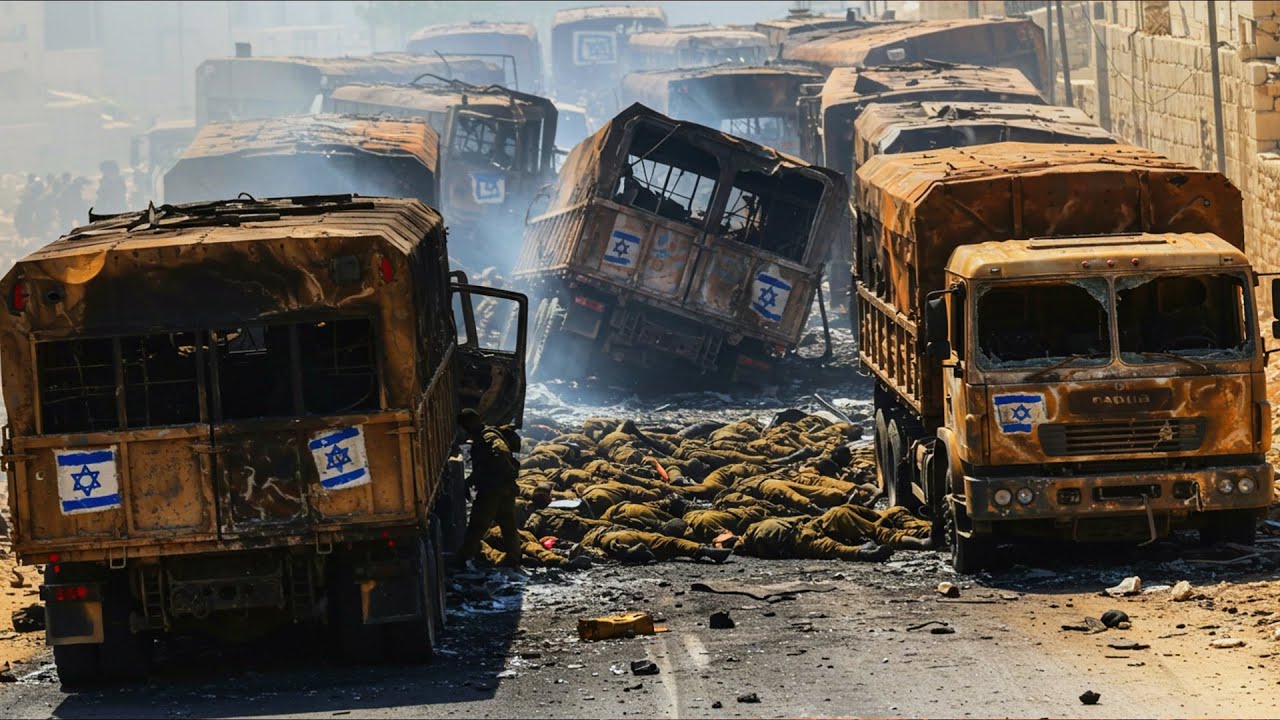 H4mas Ledakan Pusat Komando Israel di Gaza Dengan 100 Rudal Rakitan‼️ ...