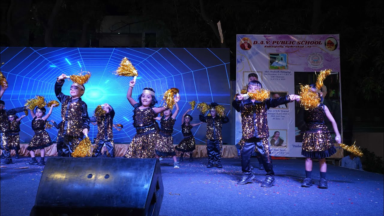 Disco Delight Song.Annual Day Celebrations 🎉 in DAV public school.# ...