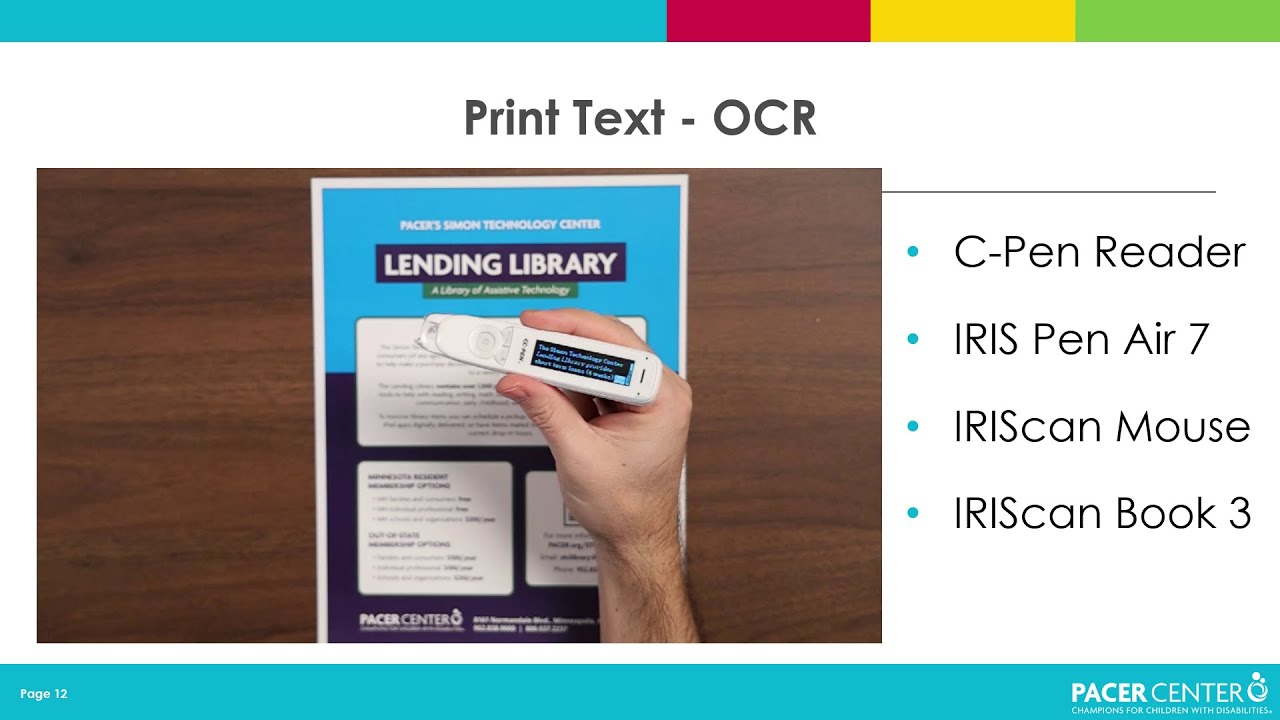 Assistive Technology for Reading - Webinar 11/15/23 - YouTube