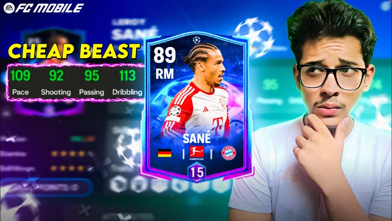 I UPGRADED UCL SANE ! EXPLOSIVE RM IN FC MOBILE 24 H2H GAMEPLAY - YouTube