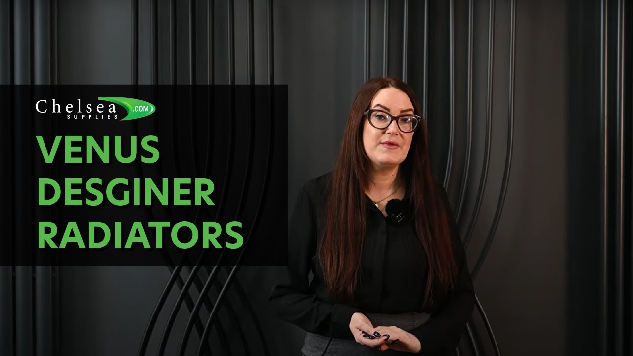 Venus Designer Radiators || Chelsea Supplies - YouTube