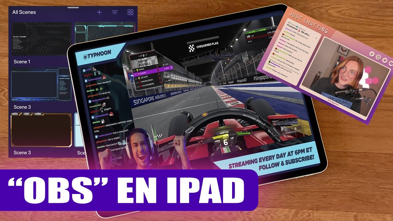 OBS en IPAD | Como hacer STREAM desde tu IPAD - YouTube