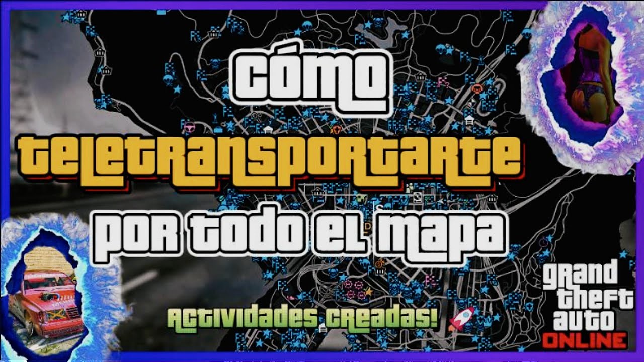 Descubre Cómo TELETRANSPORTARTE a CUALQUIER LUGAR en GTA 5 con ...