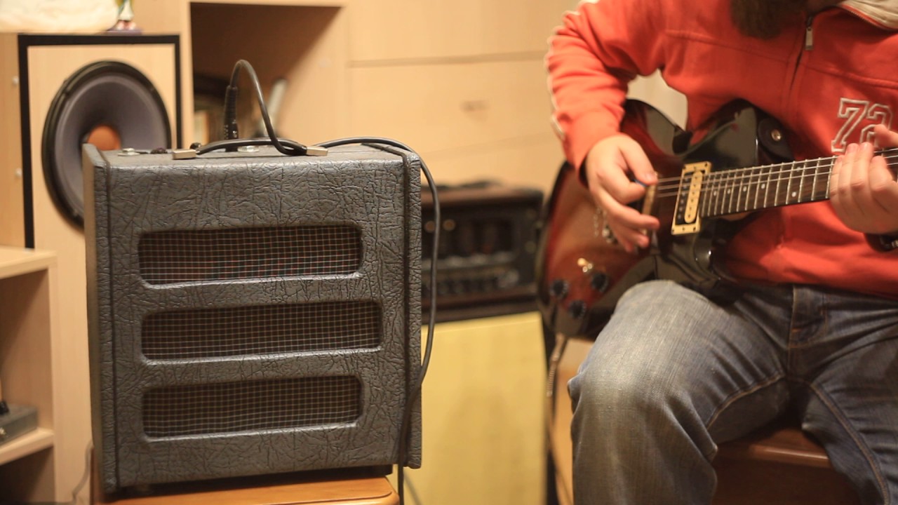 diy Fender 5c1-like amp from scrap parts (Гитарный усилитель из говна и ...