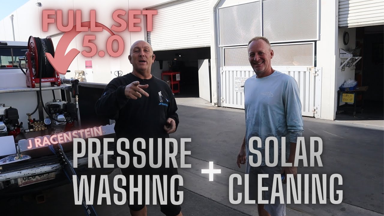 "SOLAR PANEL CLEANING" 5.0 SKID +Todd J RACENSTEIN BRUSH + MORE - YouTube
