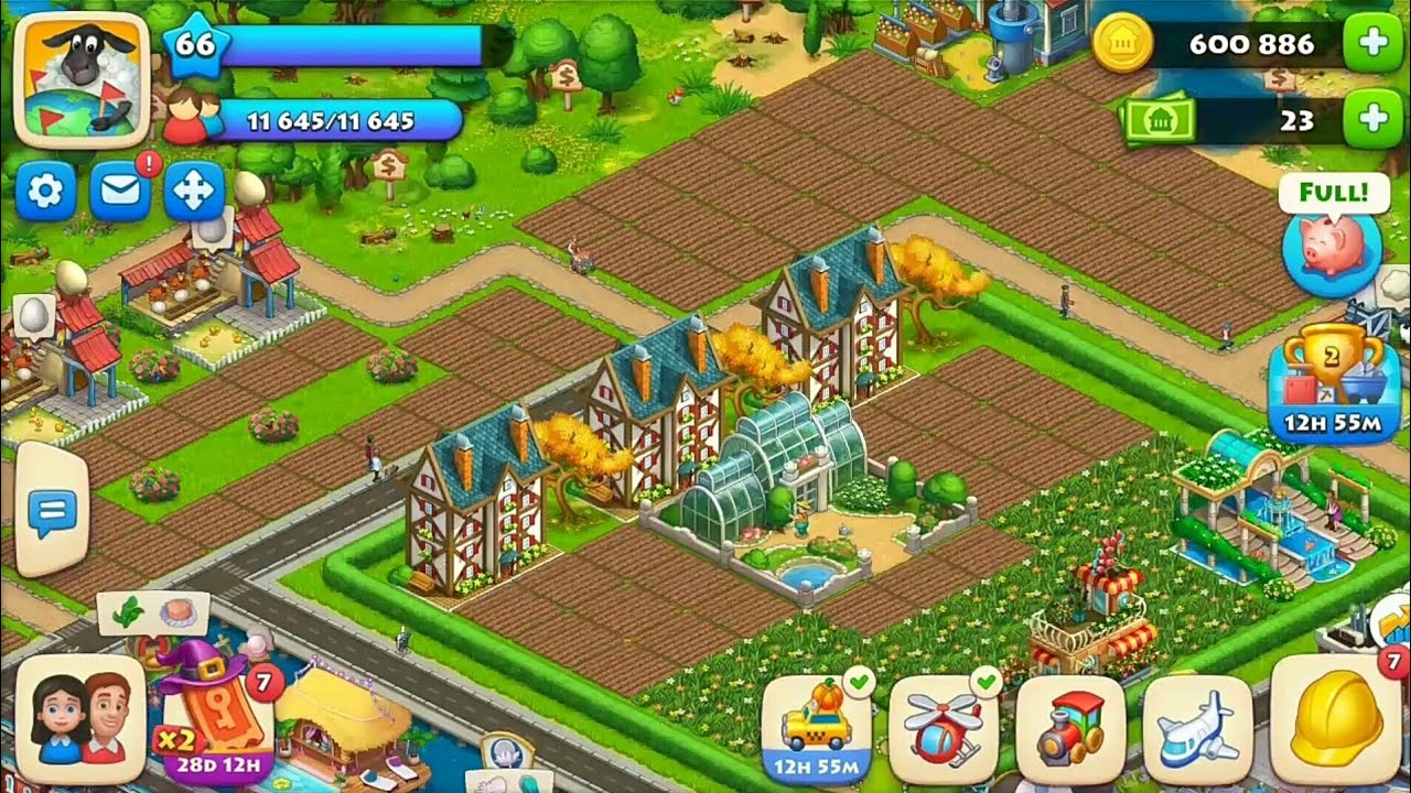 [TOWNSHIP] MY NEW TOWN DESIGN (LEVEL 66) - YouTube