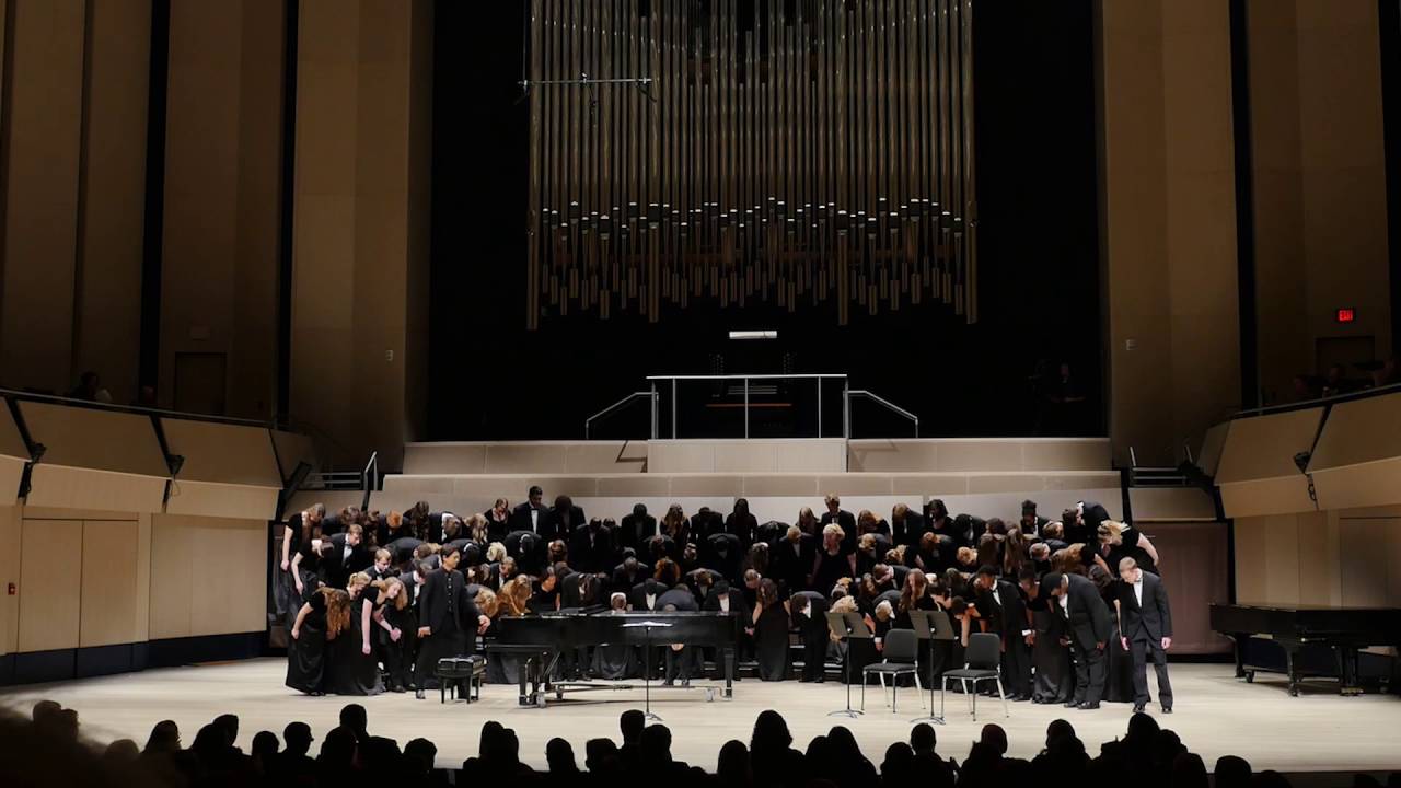 Iowa City West High Choirs at the University of Iowa Choral Collage ...