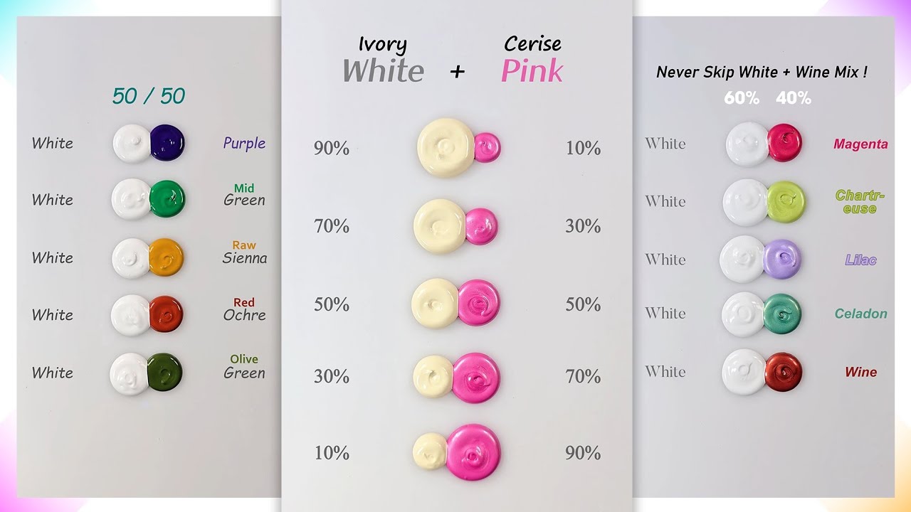 Mixing Colors Like a PRO! 🎨 Unbelievable Shades You Need to Try 😍 - YouTube