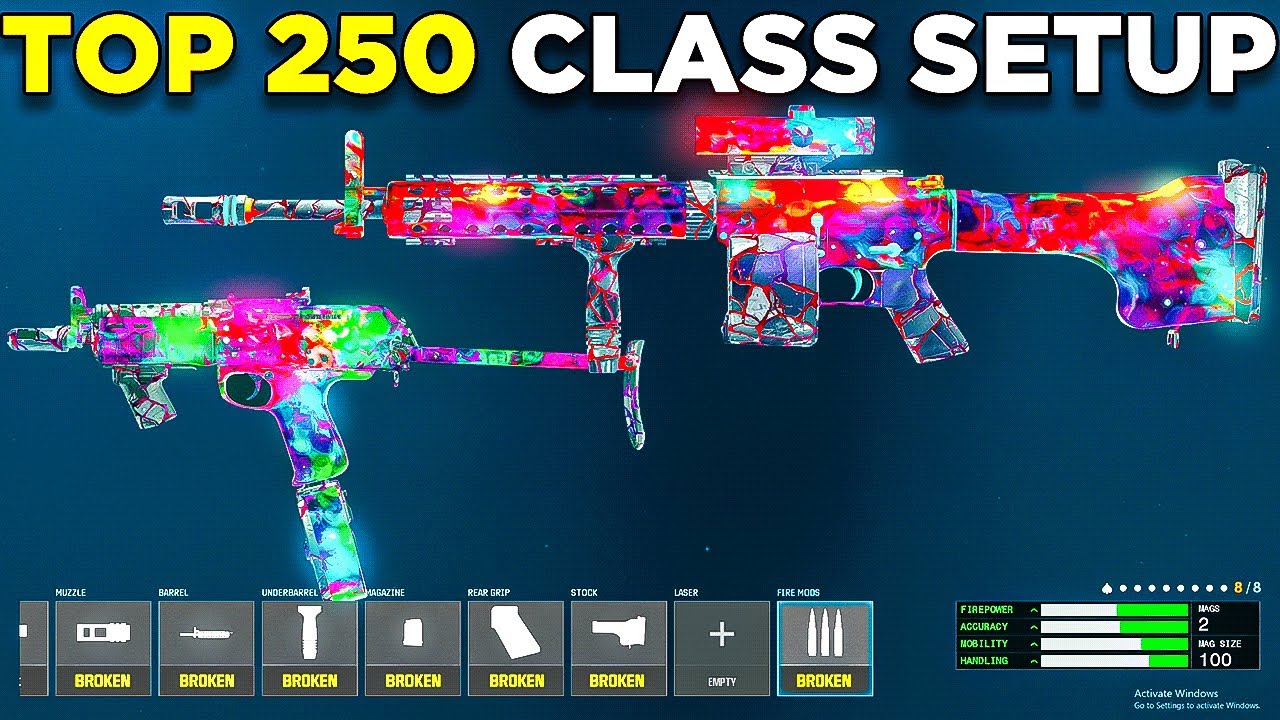 *NEW* Warzone TOP 250 Ranked BEST Loadout, Perks & Wildcards! - YouTube