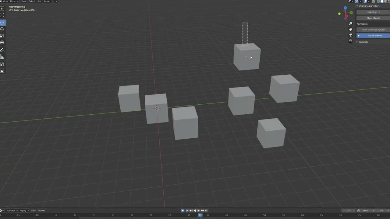 Blender visibility addon demo - YouTube