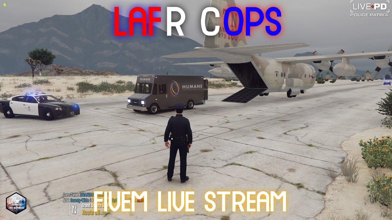 Los Angeles First Responders - (FIVEM) Live Stream (LAPD) - YouTube