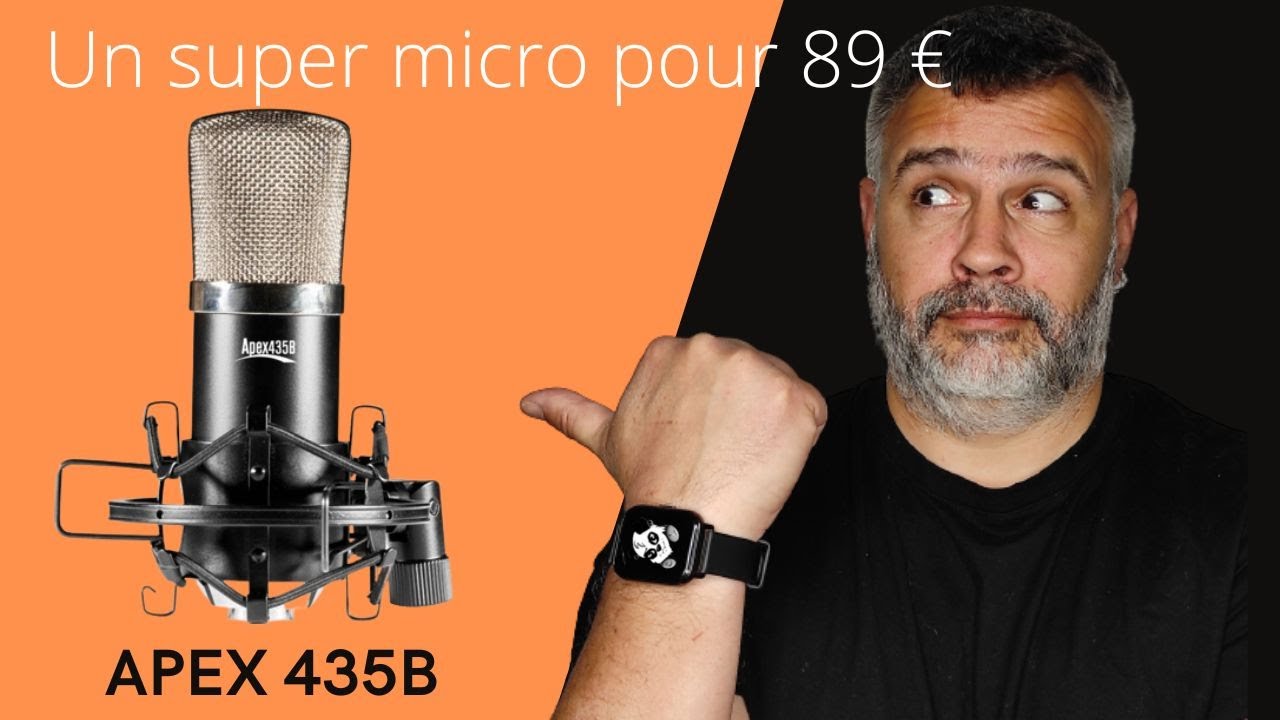 Quel micro pour débuter en Home Studio : le APEX 435B super et pas cher ...