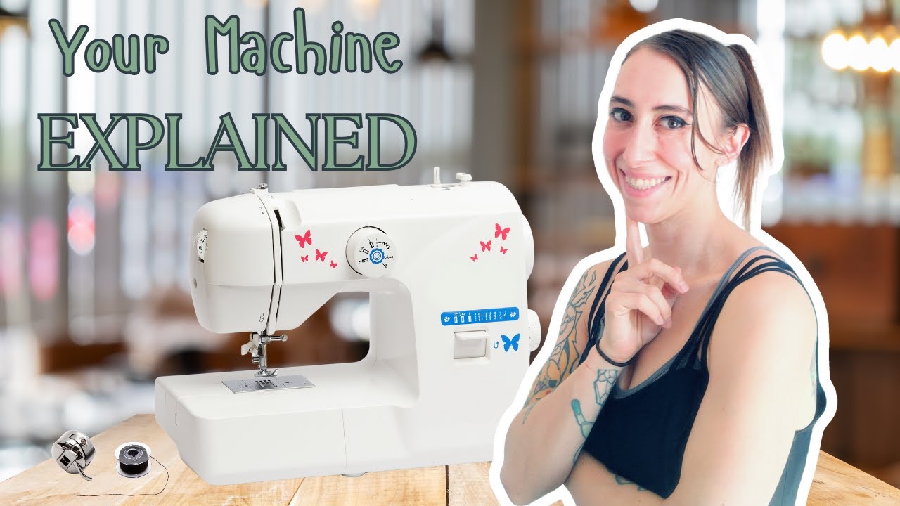 A Homemaker's Guide to Using a Sewing Machine - YouTube