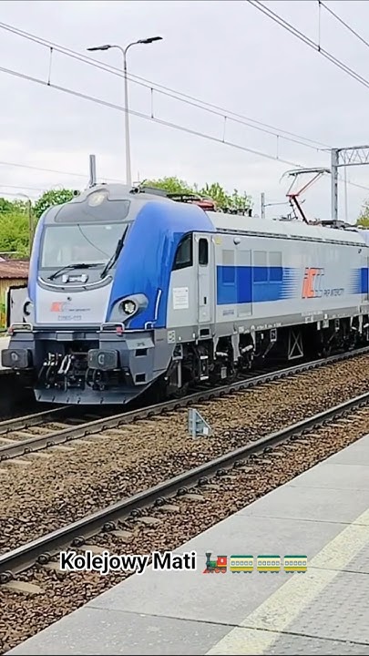 EU160-013 z Wagonami TLK W kierunku zawiercia #train #kolej #trainspotting #pkp #shorts - YouTube