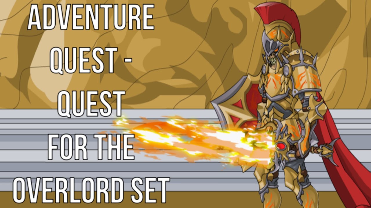 AdventureQuest - Quest For The Overlord Set - YouTube