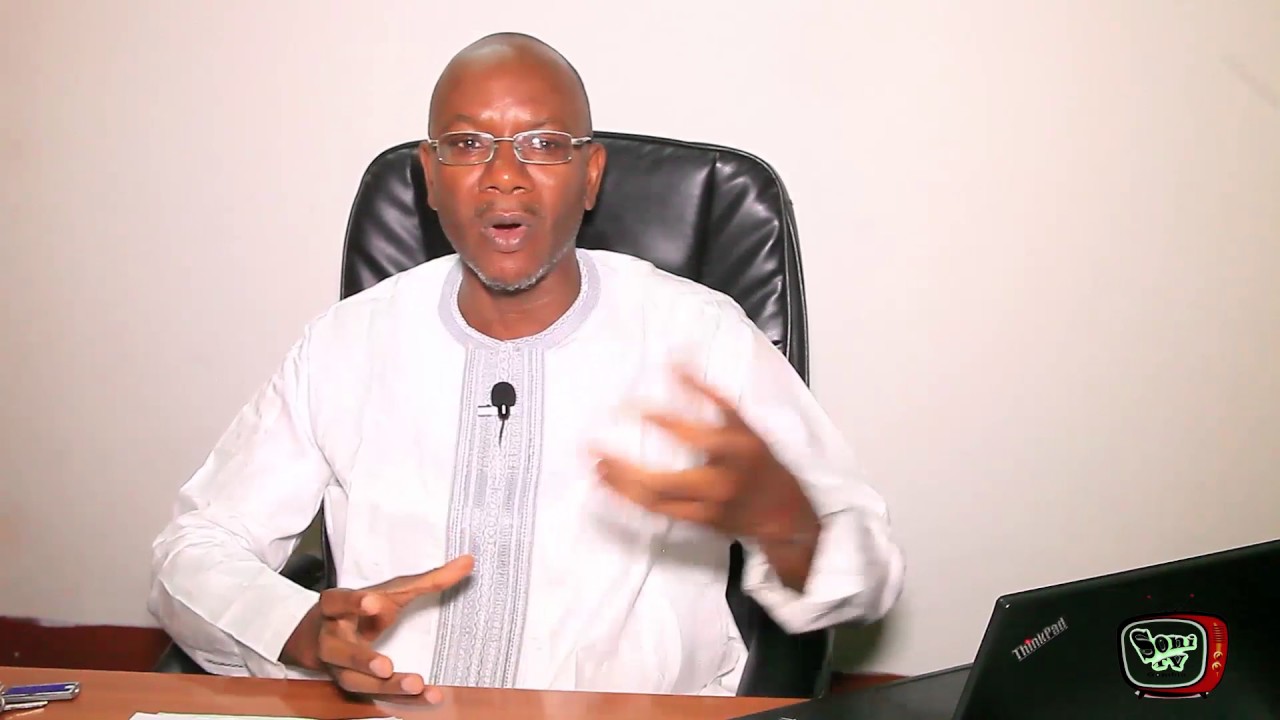 Soni Tv Press Conference With Muhammed Papa Njie - YouTube