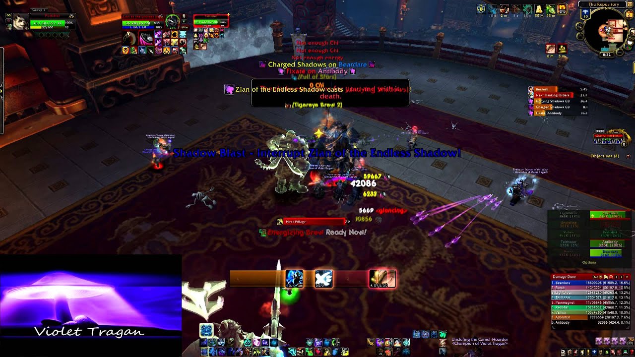 Violet Tragan - Mogu'Shan Vaults - The Spirit Kings - YouTube