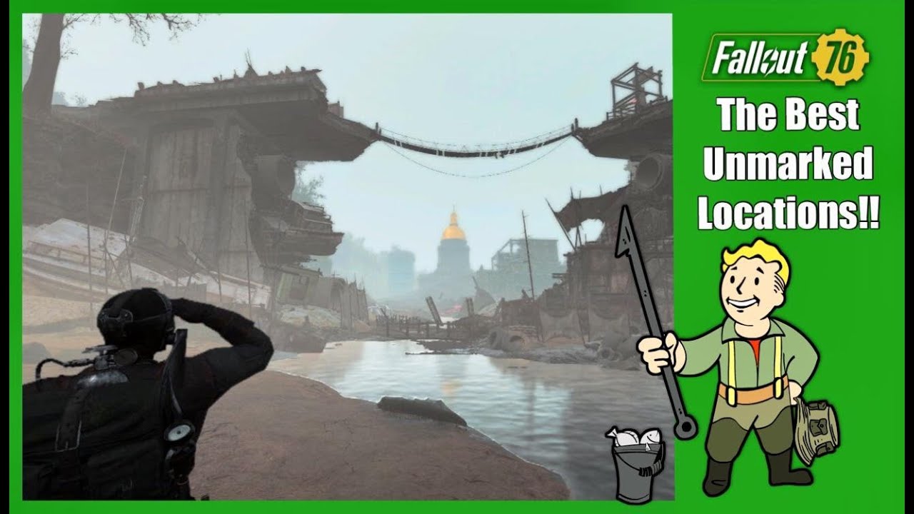 Fallout 76: The Best Unmarked Location From Each Region!! - YouTube
