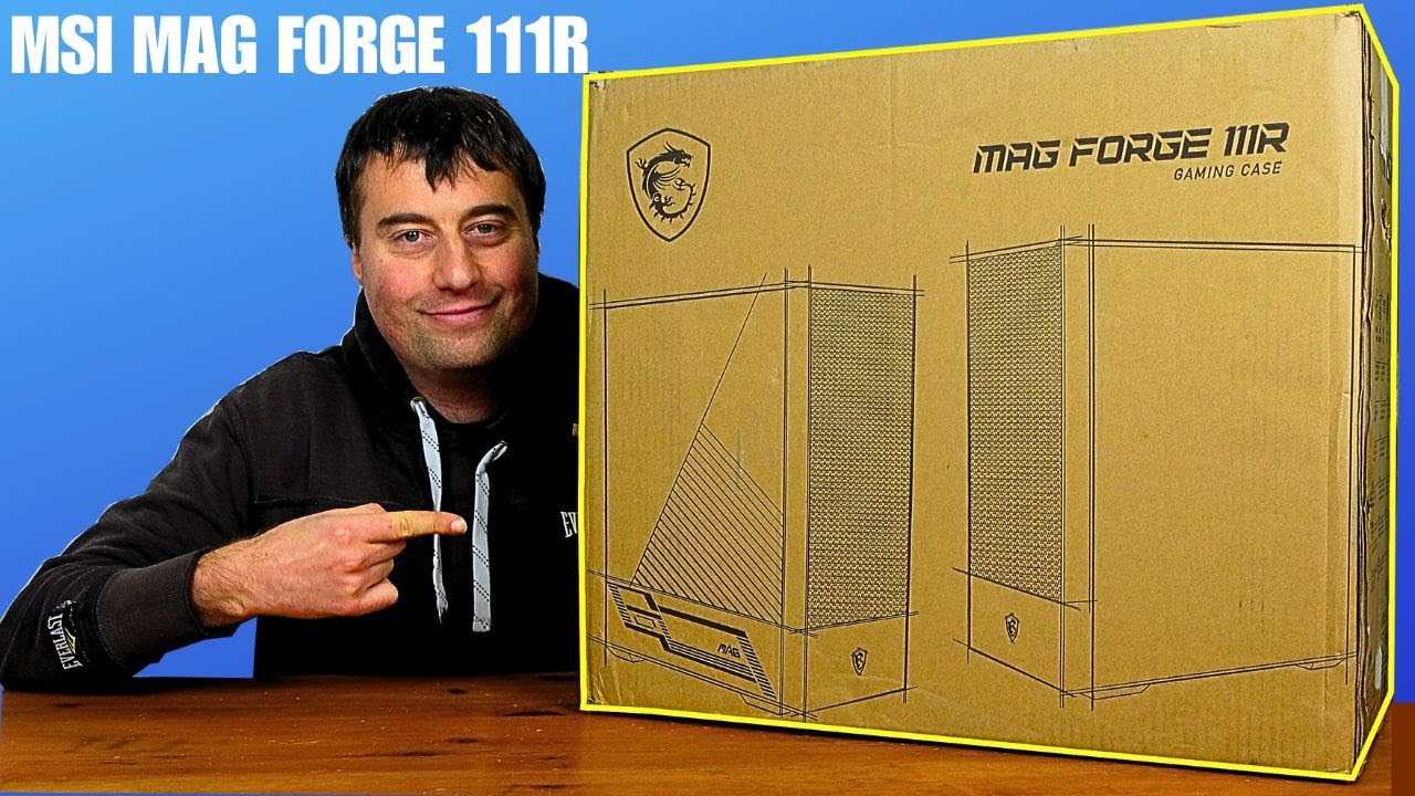 MSI MAG FORGE 111R Budget PC Case Unboxing and Overview - YouTube