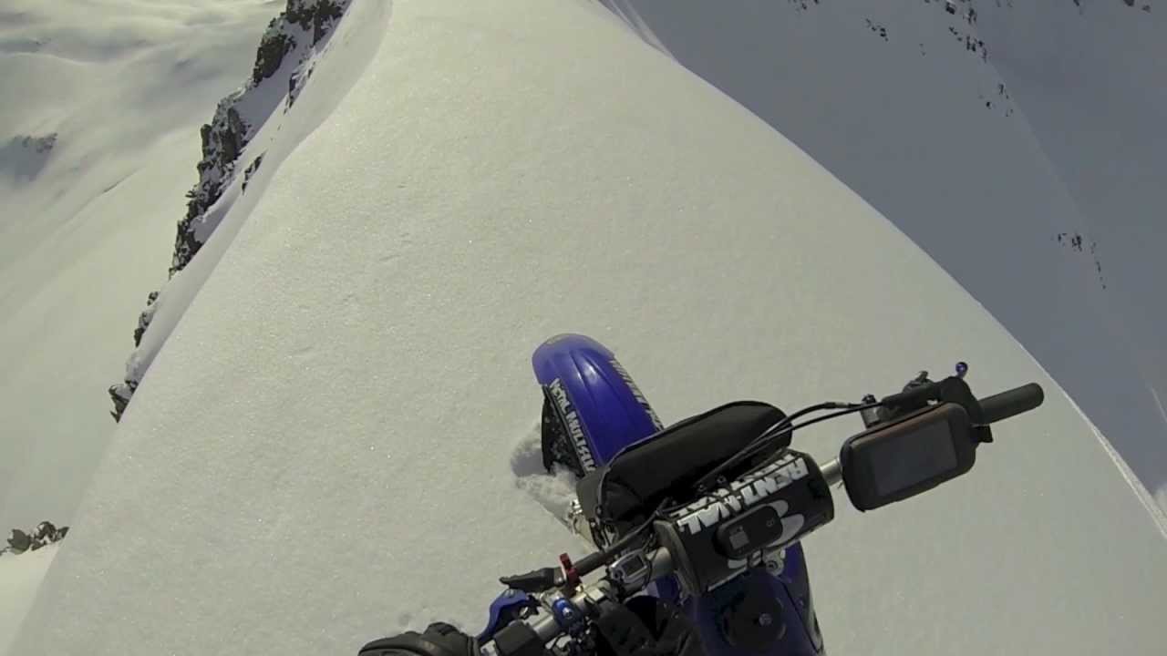 Timbersled Mountain Horse - Snow Bike - Iceland - POWDER - YouTube