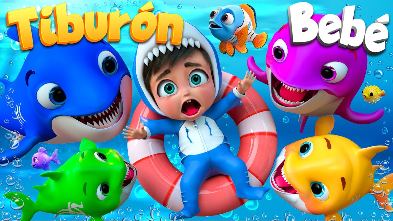Tiburón Bebé, ¡Vamos a Jugar! - Canciones para bebés - Rimas infantiles ...