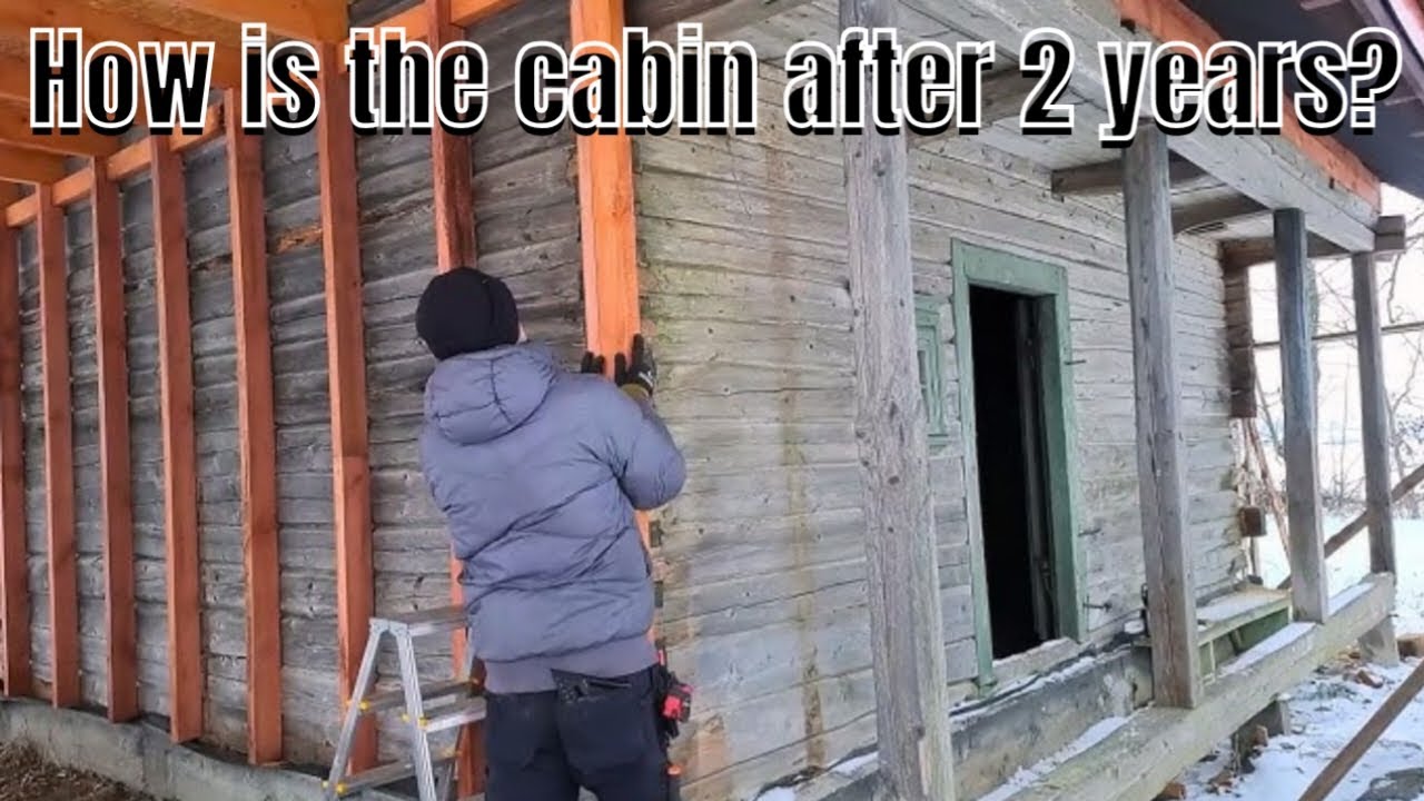 Man Renovates 100-Year-Old CABIN in 2 YEARS | Start to Finish by ...