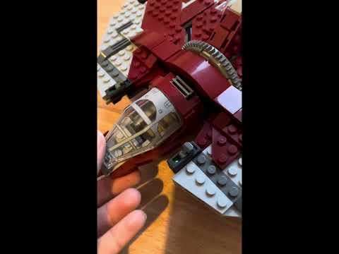 Showcasing Ashoka Tanos ship as a lego set! - YouTube