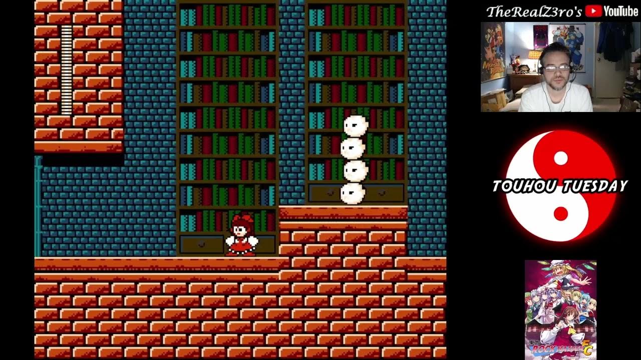 Touhou Tuesday - Touhou Rock Maiden FC - Part 2 [Mega Man Clone] - YouTube
