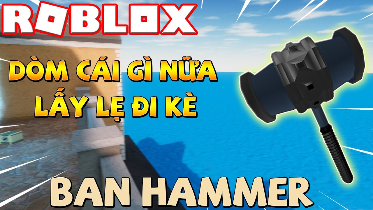 Code Roblox | Nhập Code Nhận Ngay Cây Búa ''Ban Hammer'' Trong Arsenal ...