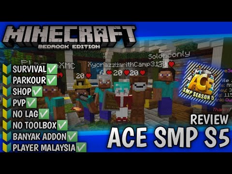 SERVER MCPE MALAYSIA OPEN MEMBER || JOM JOIN || MINECRAFT MALAYSIA ...